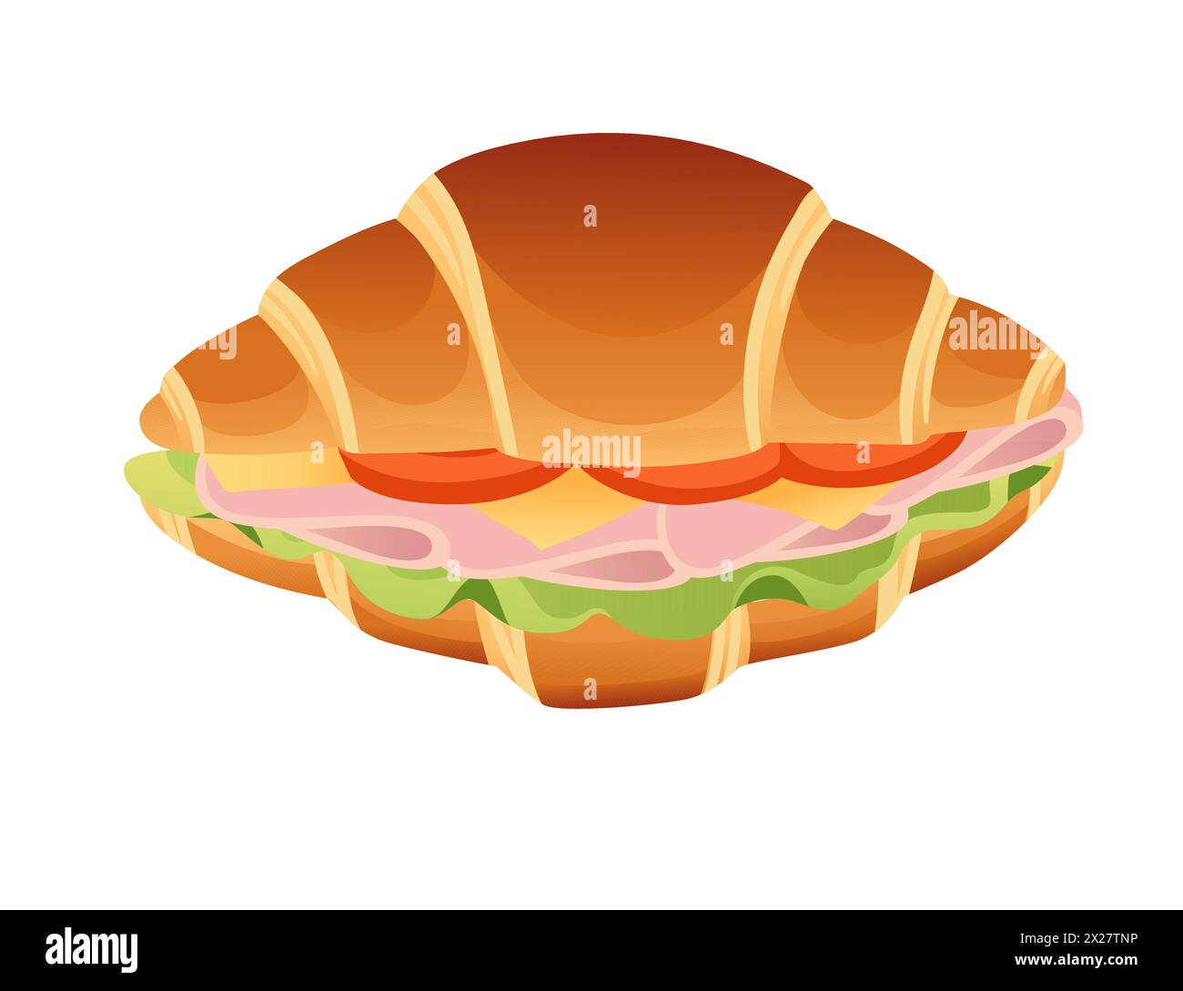 Club sandwich clipart Cut Out Stock Images & Pictures - Alamy