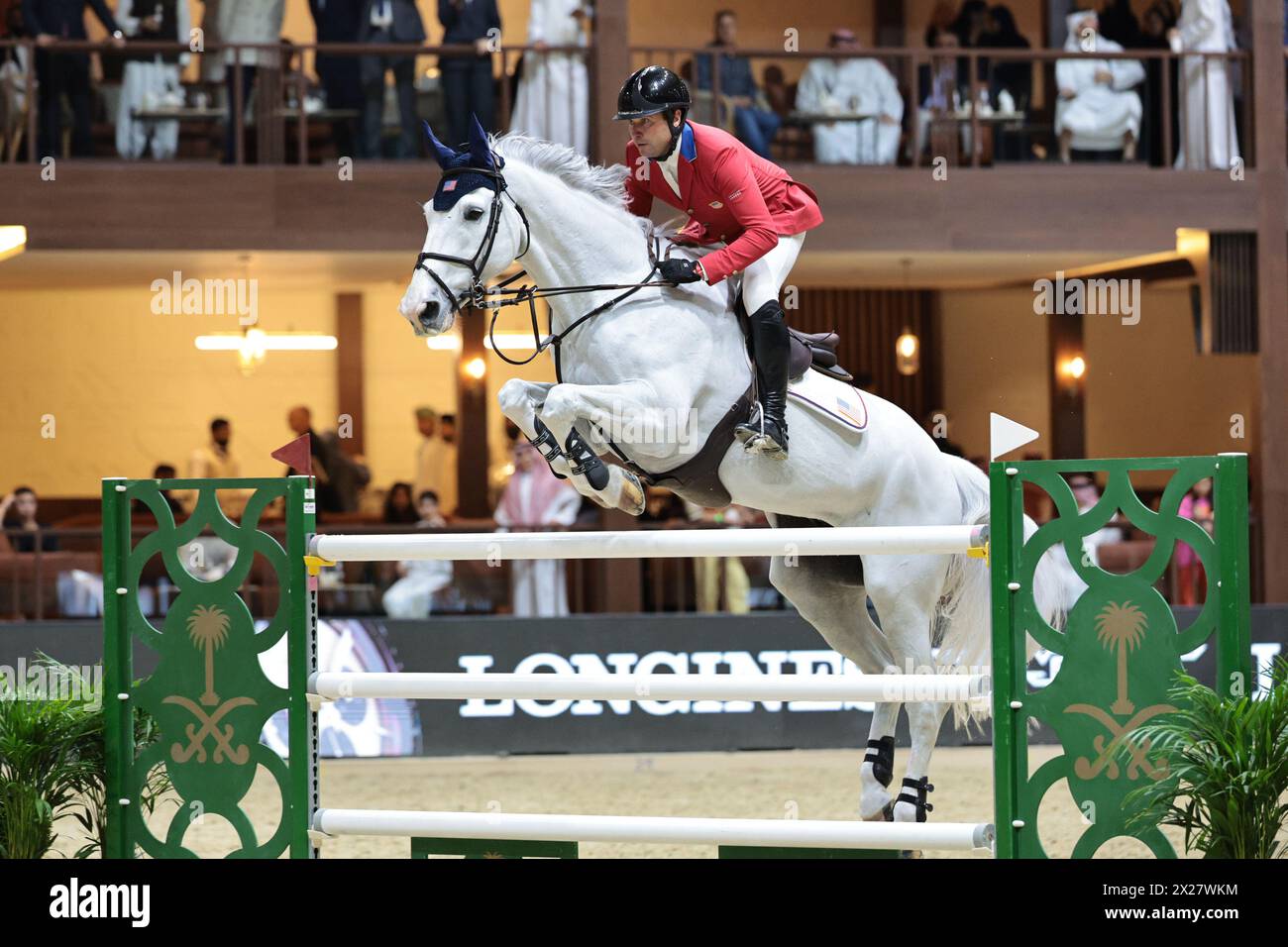 Riyadh, Saudi Arabia. 20th Apr, 2024. Devin Ryan of United States with ...