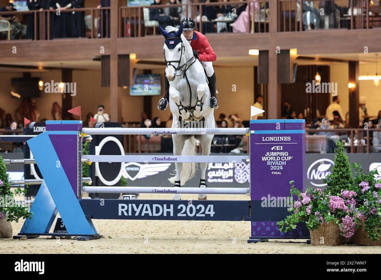 Riyadh, Saudi Arabia. 20th Apr, 2024. Devin Ryan of United States with ...