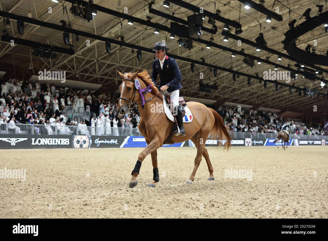 Riyadh, Saudi Arabia. 20th Apr, 2024. Julien Epaillard of France after ...