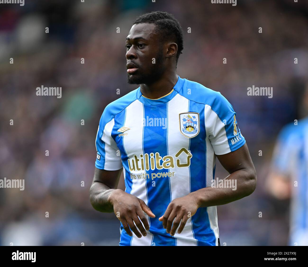 Alex Matos of Huddersfield Town during the Sky Bet Championship match ...