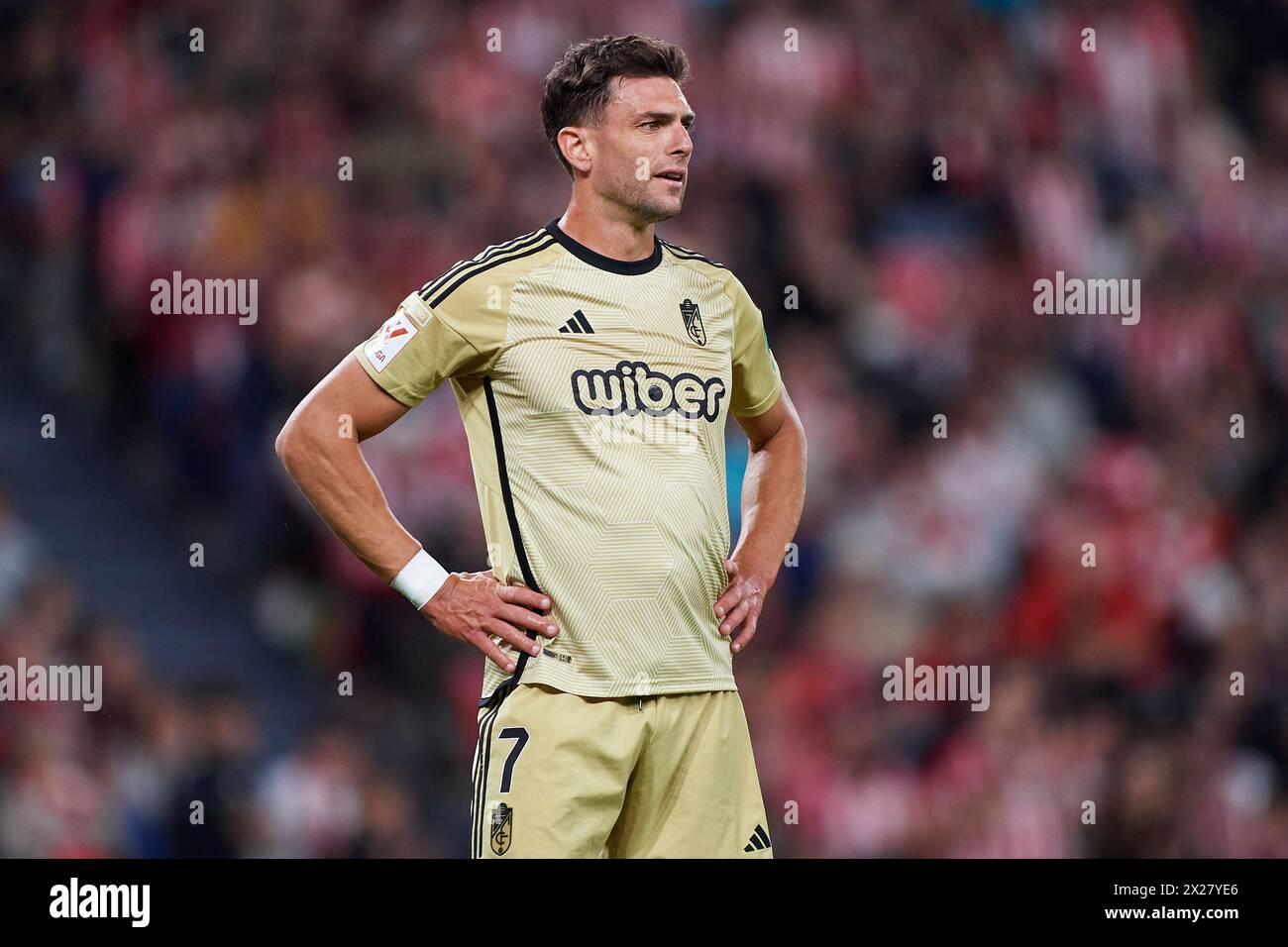 Lucas Boye of UD Almeria looks on during the LaLiga EA Sports match ...