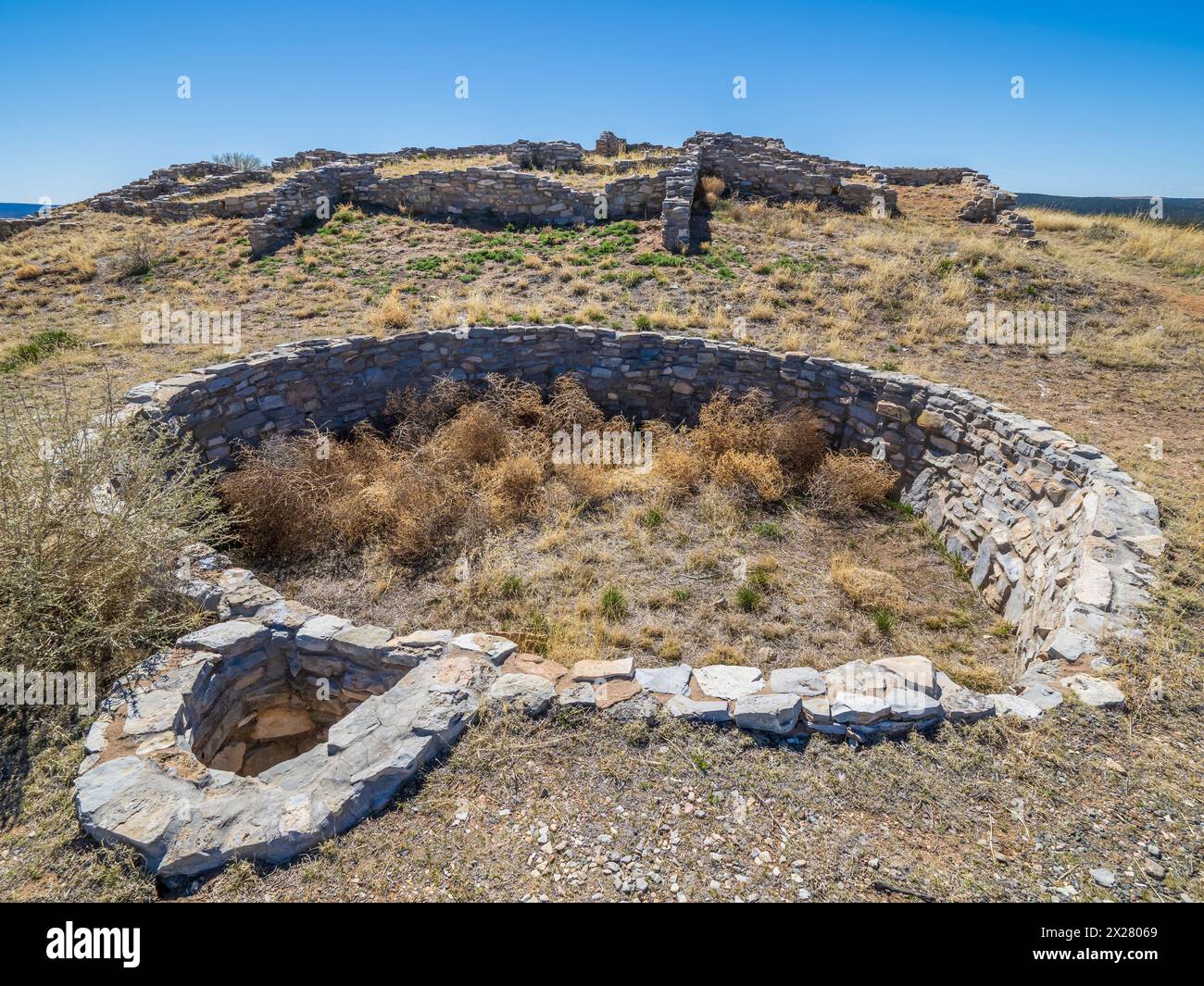 Kiva, Gran Quivira Ruin, Salinas Pueblo Missions National Monument ...