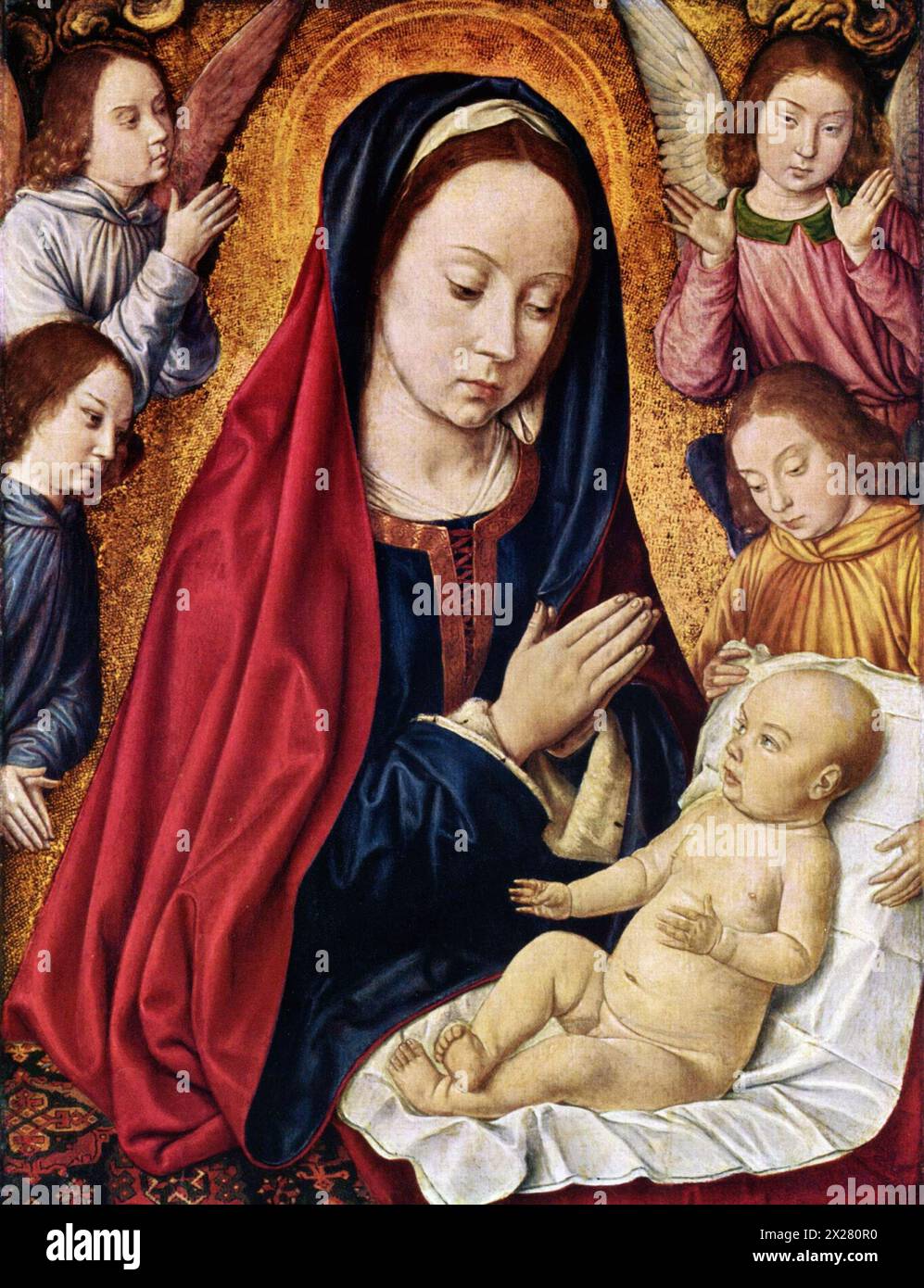 The Virgin and the Child Jean Hey Stock Photo - Alamy