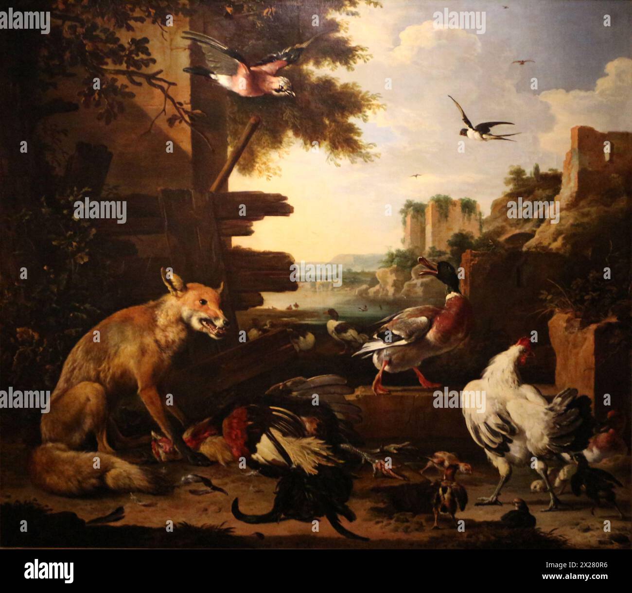 Rooster art paintings hi-res stock photography and images - Alamy