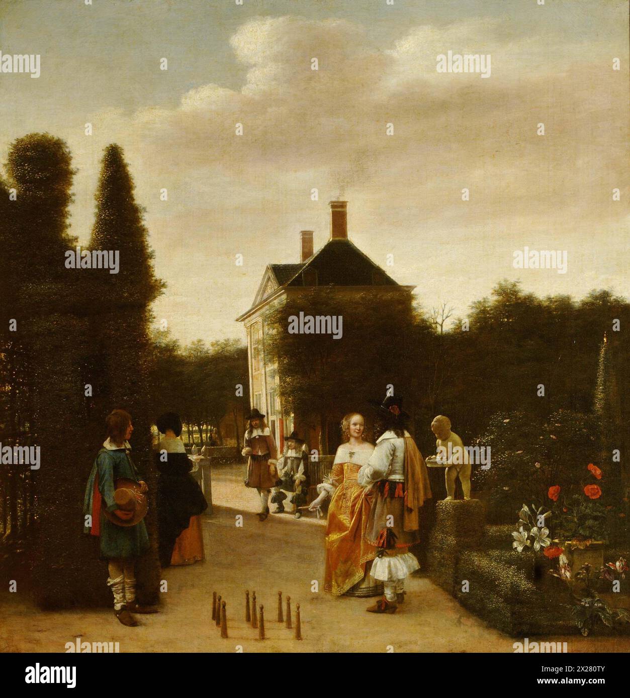 Ninepins hi-res stock photography and images - Alamy