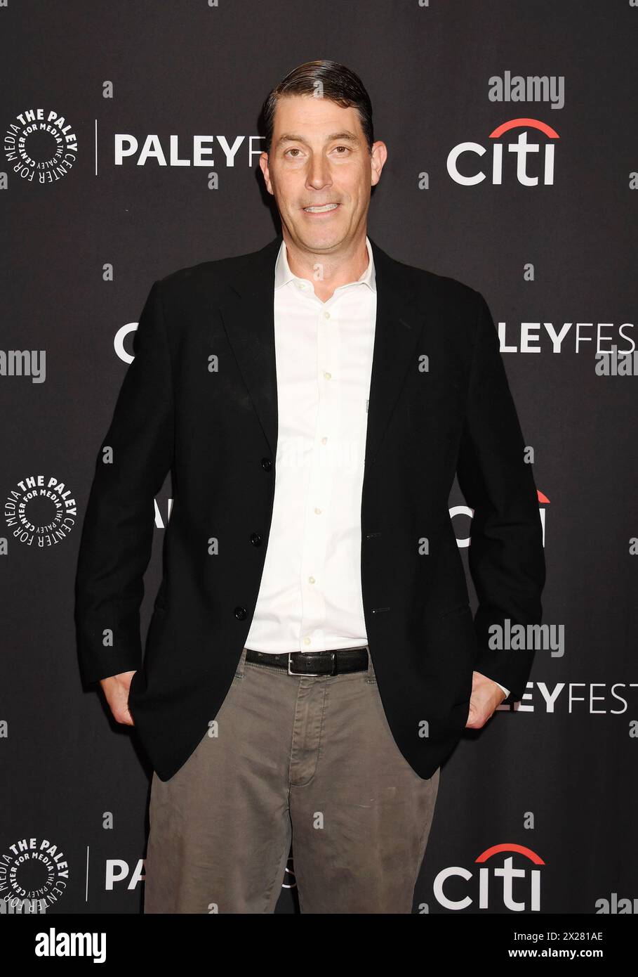 HOLLYWOOD, CALIFORNIA - APRIL 19: John Viener arrives at Paley Fest LA ...