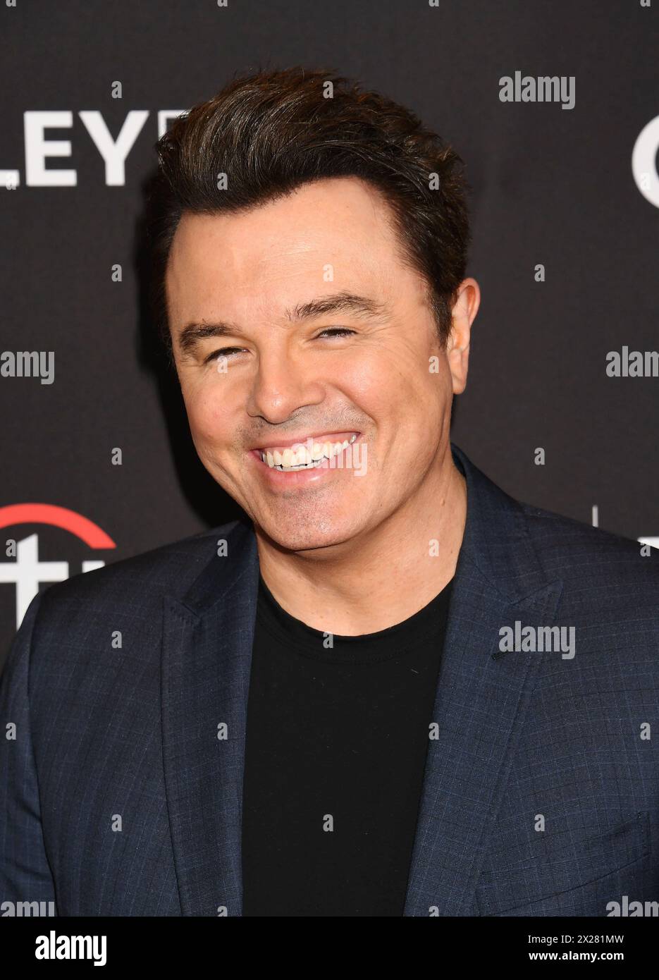 HOLLYWOOD, CALIFORNIA - APRIL 19: Seth MacFarlane arrives at Paley Fest ...