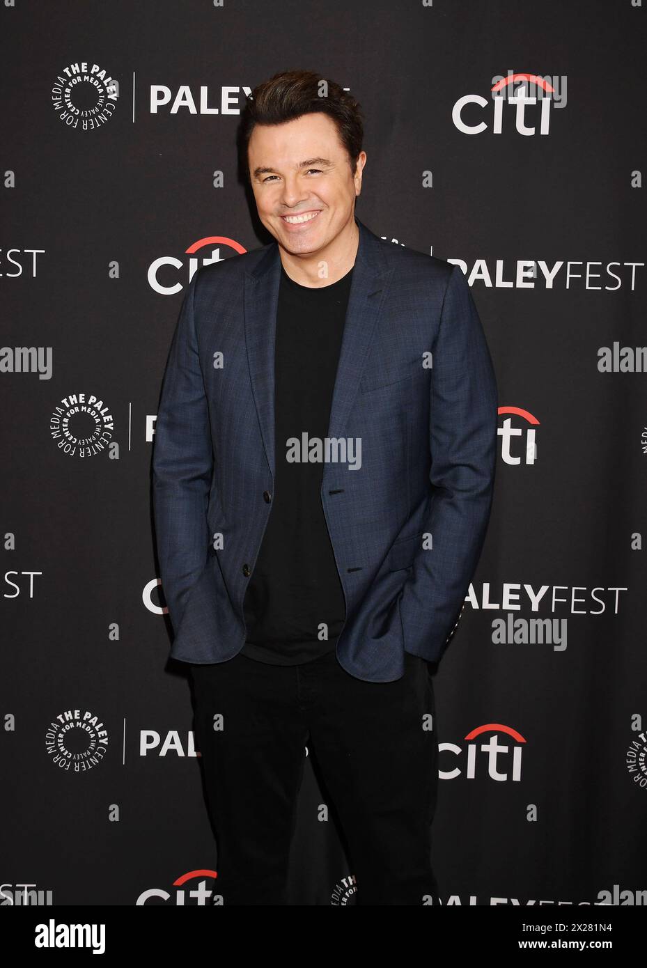 HOLLYWOOD, CALIFORNIA - APRIL 19: Seth MacFarlane arrives at Paley Fest ...