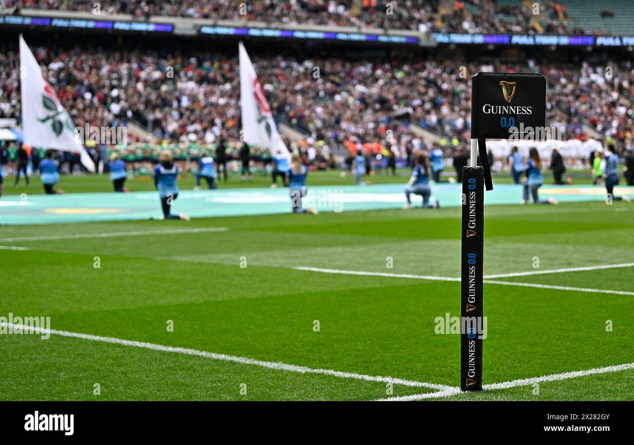 Guinness branding on corner flag hi-res stock photography and images ...