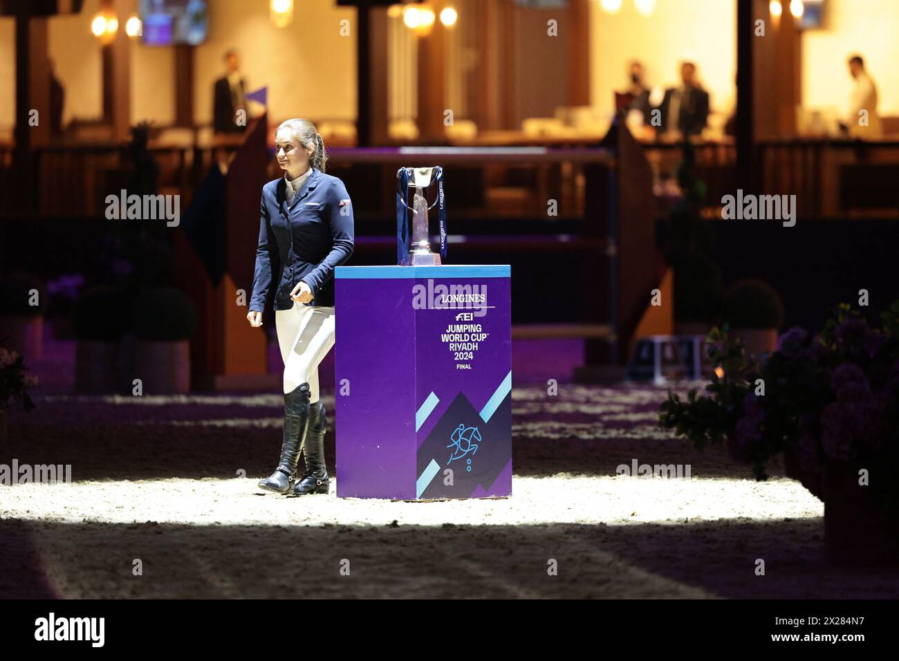 Riyadh, Saudi Arabia. 20th Apr, 2024. Riders presentation before the ...