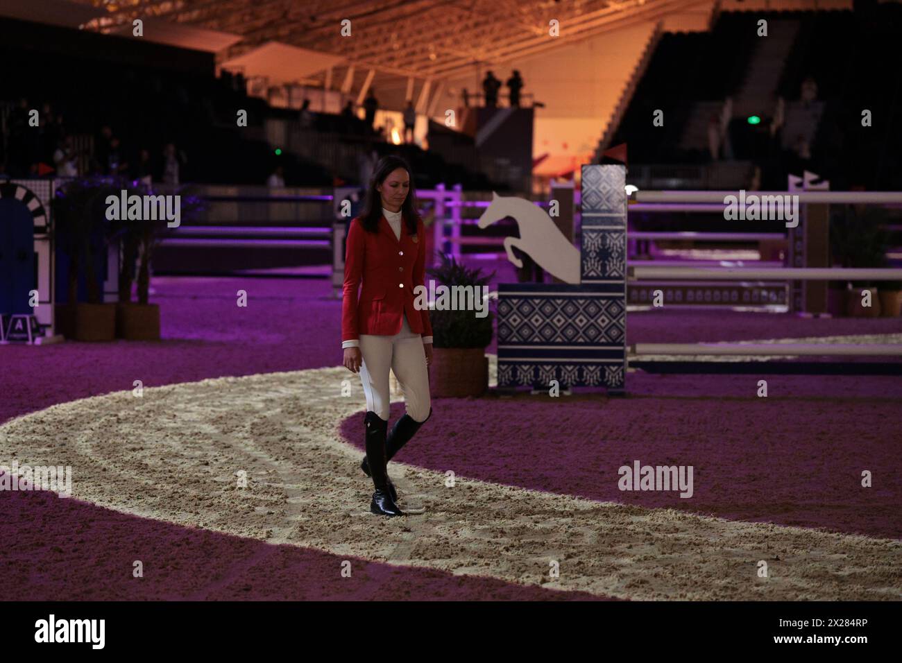 Riyadh, Saudi Arabia. 20th Apr, 2024. Riders presentation before the ...