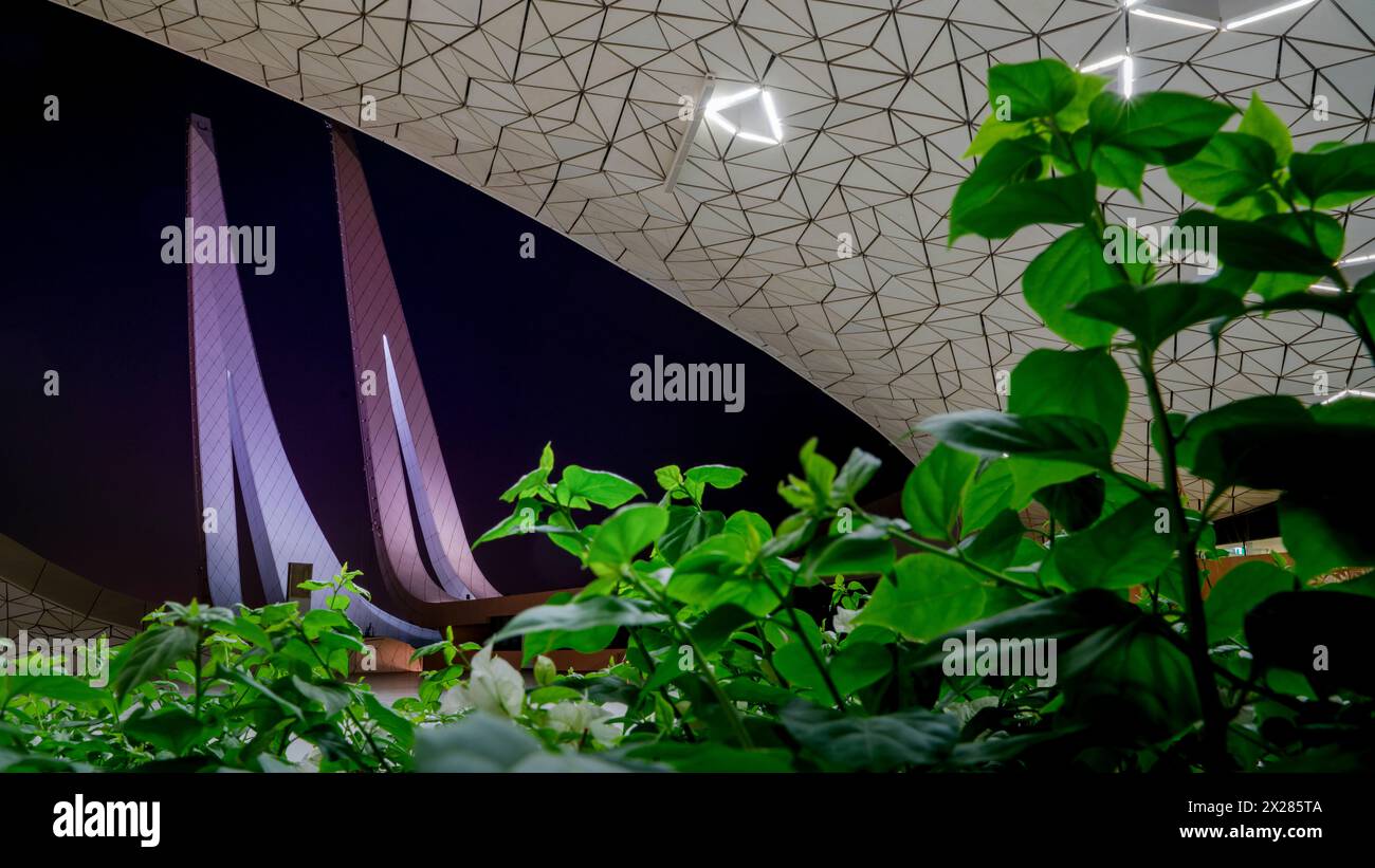 Doha, Qatar - December 15, 2022 - View of Qatar foundation Education ...