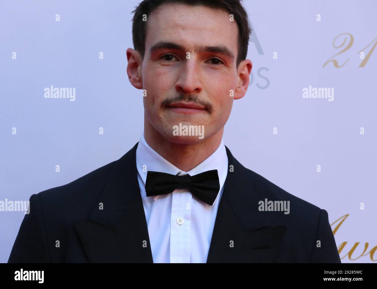Dublin, Ireland. 20th April 2024. Actor Éanna Hardwicke, winner of the ...