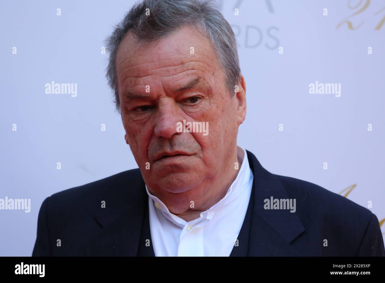 Dublin, Ireland. 20th April 2024. Neil Jordan arriving on the red ...