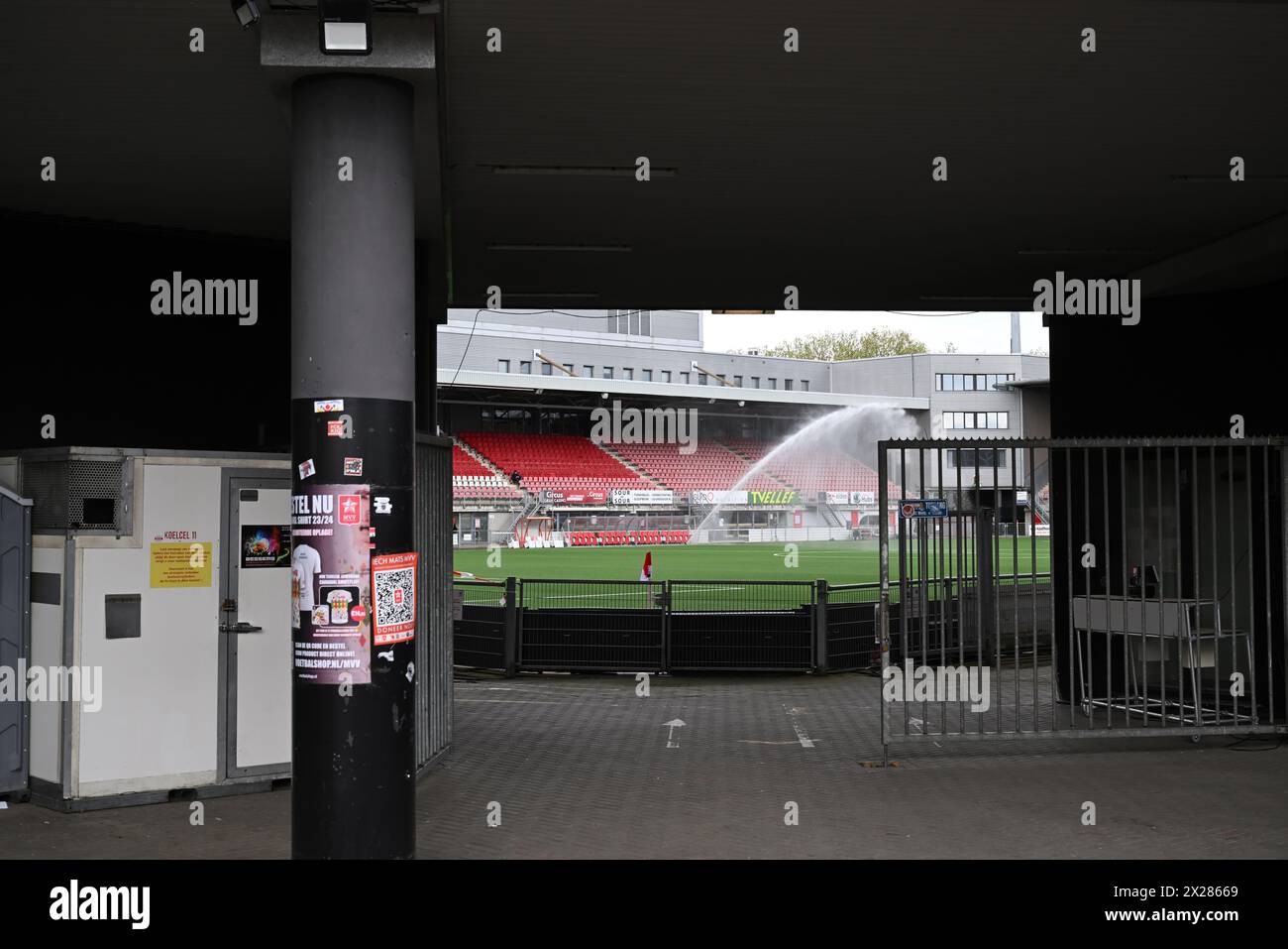 MAASTRICHT - View into De Geusselt Stadium during the Dutch Kitchen ...