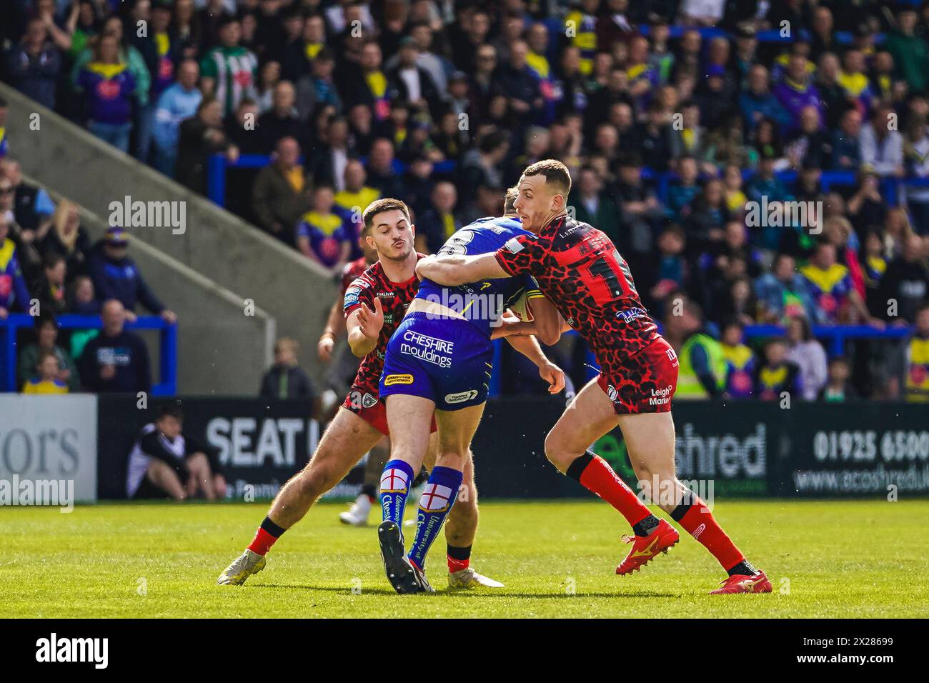Warrington, Cheshire, UK. 20th April, 2024. Super League Rugby ...