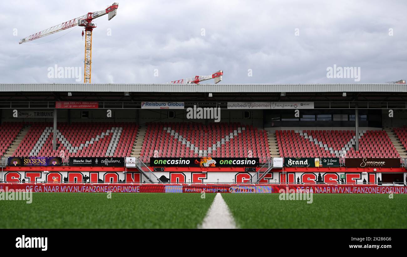 MAASTRICHT - overview of stadium De Geusselt during the Dutch Kitchen ...
