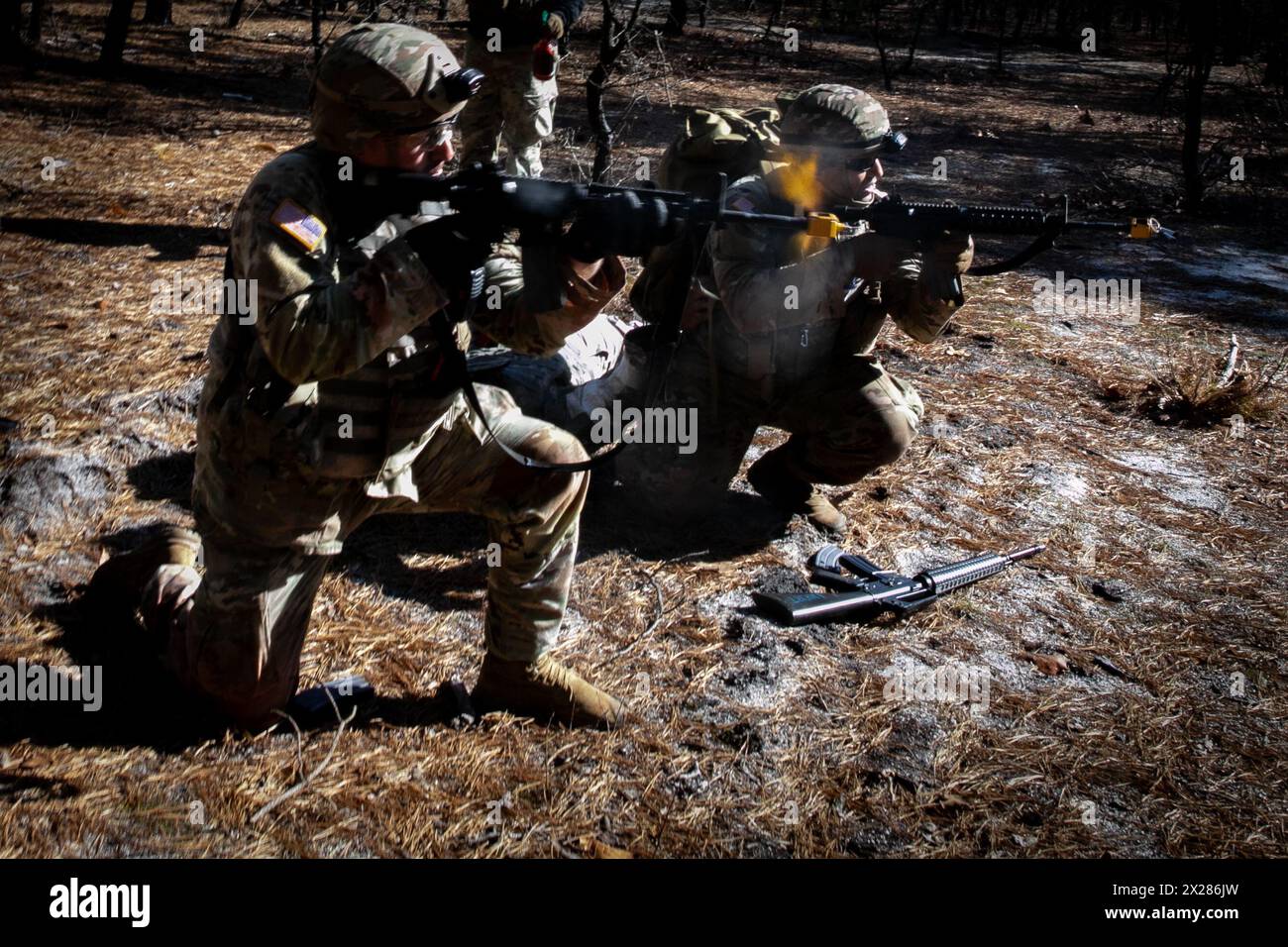 U.S. Army Soldiers conducted the field and war phases, also known as ...