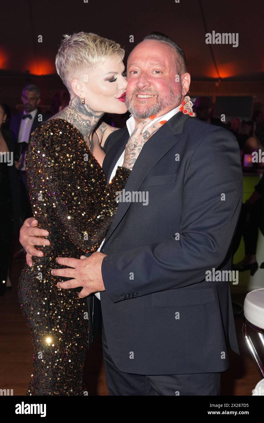 RADIO REGENBOGEN Award am 19.04.2024 in der Europa-Park Arena in Rust mit Melanie Müller mit ...