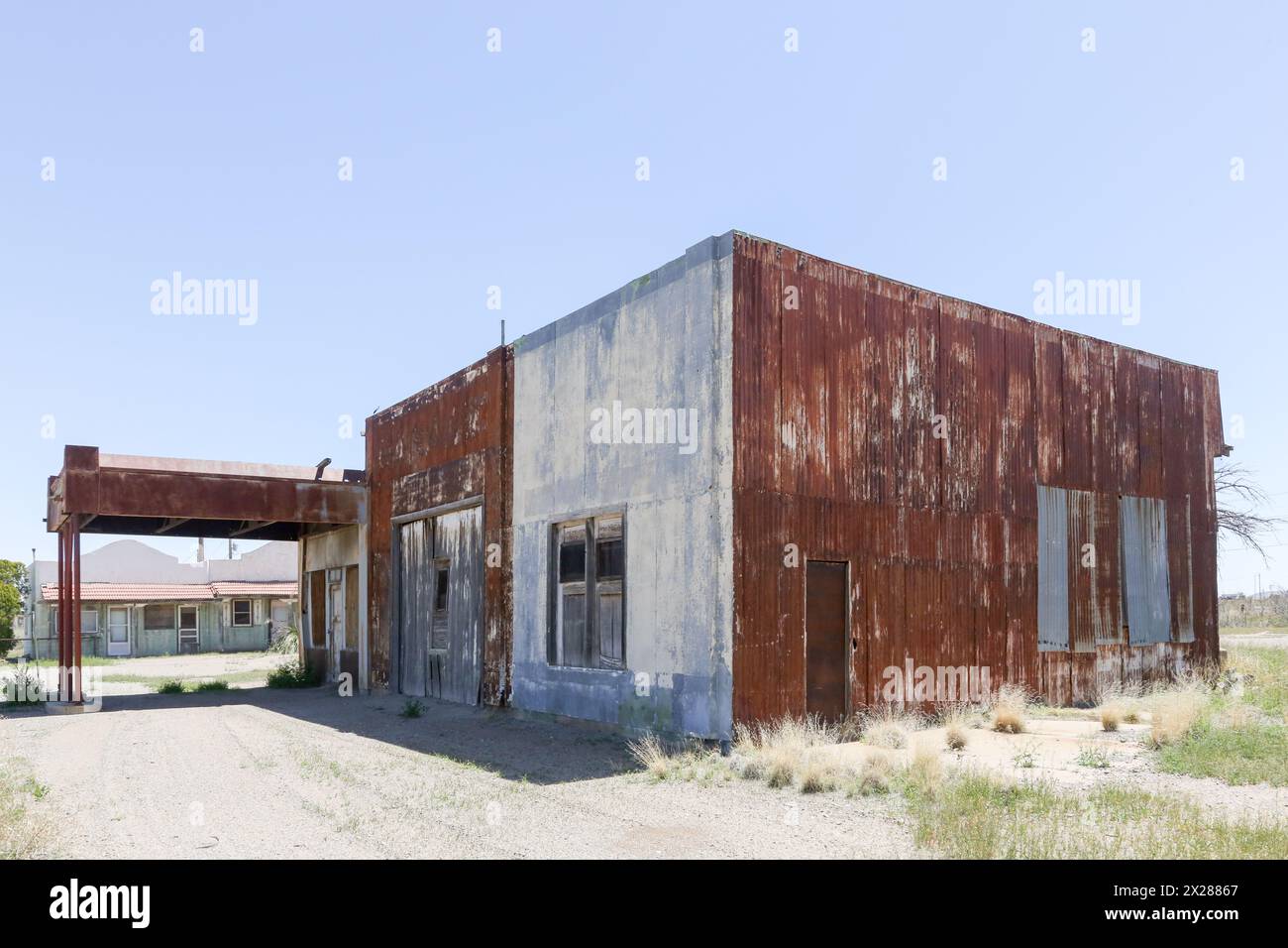 Shuttered buildings in Lordsburg, New Mexico Stock Photo - Alamy