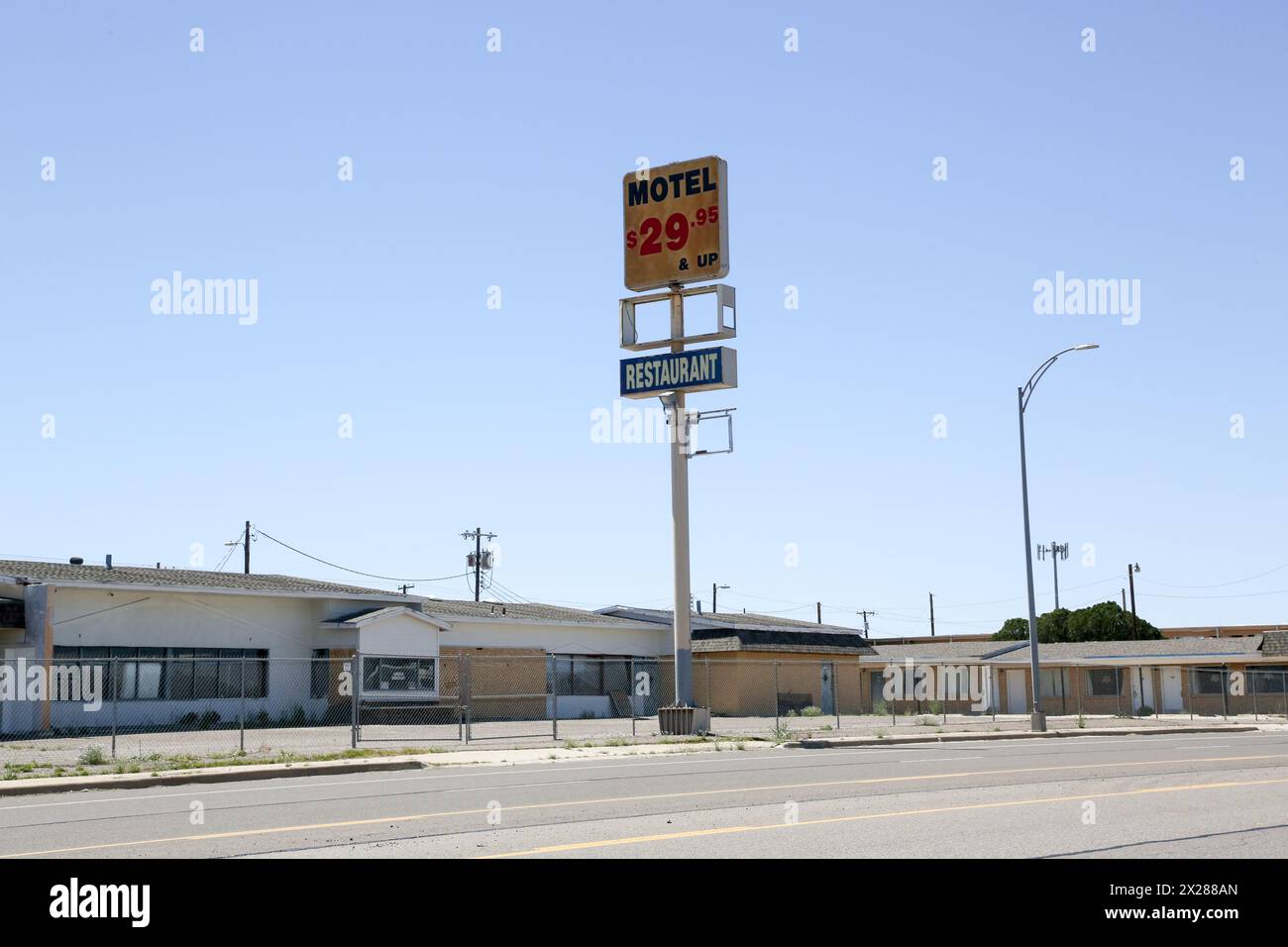 Shuttered buildings in Lordsburg, New Mexico Stock Photo - Alamy