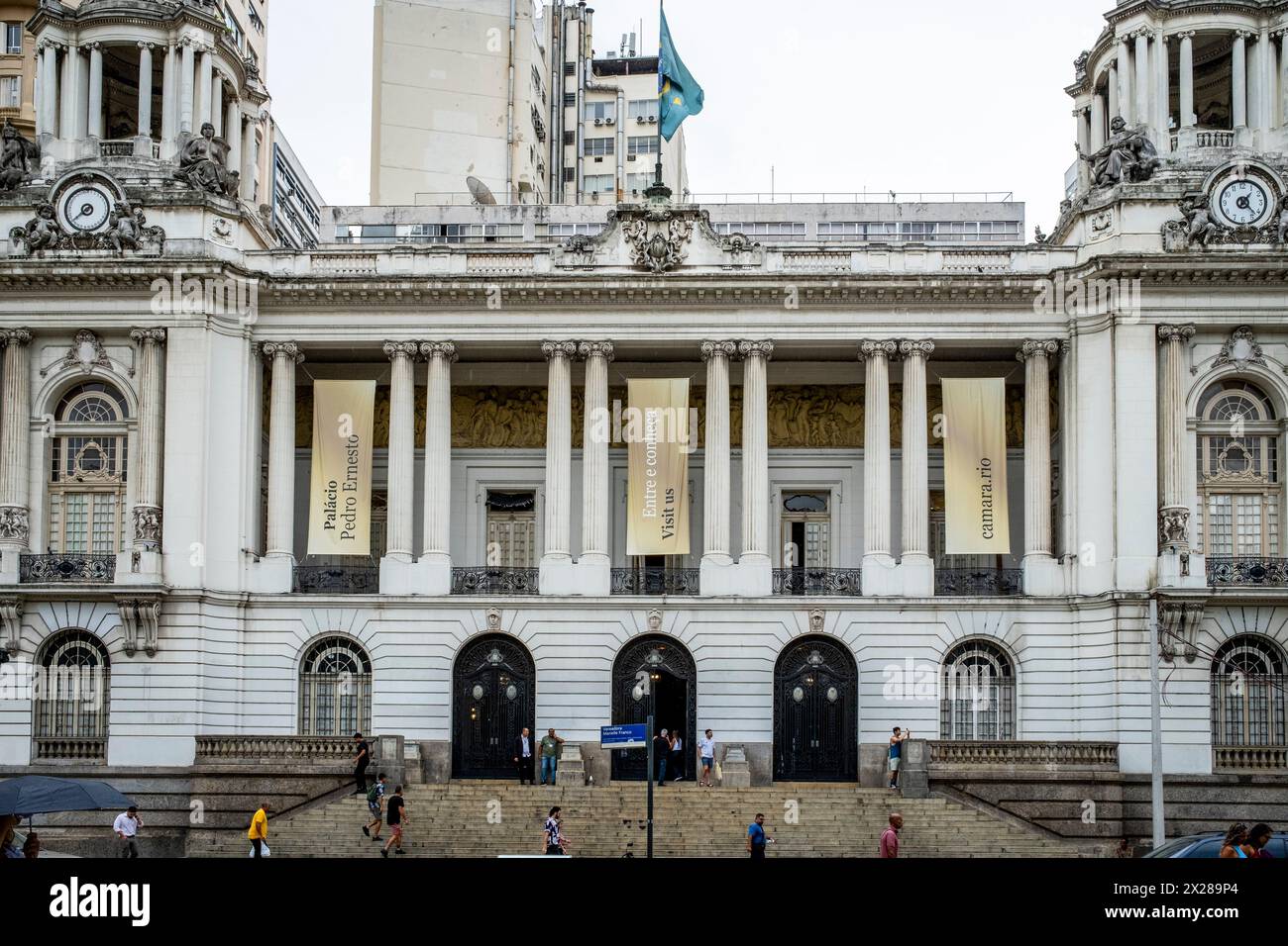 The Palacio Pedro Ernesto (Pedro Ernesto Palace), Central District, Rio ...