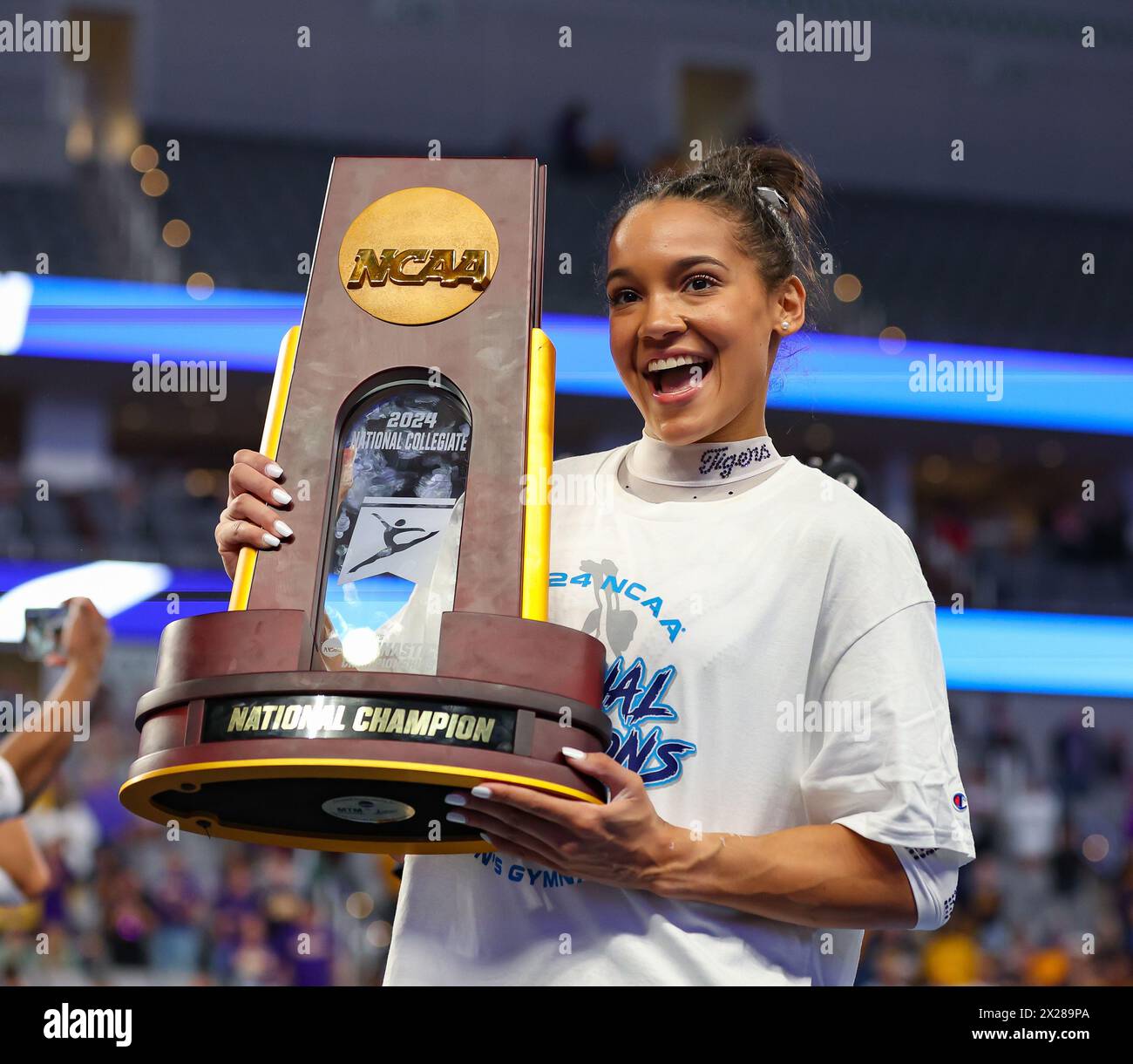 Fort Worth, TX, USA. 20th Apr, 2024. LSU's Haleigh Bryant poses with ...