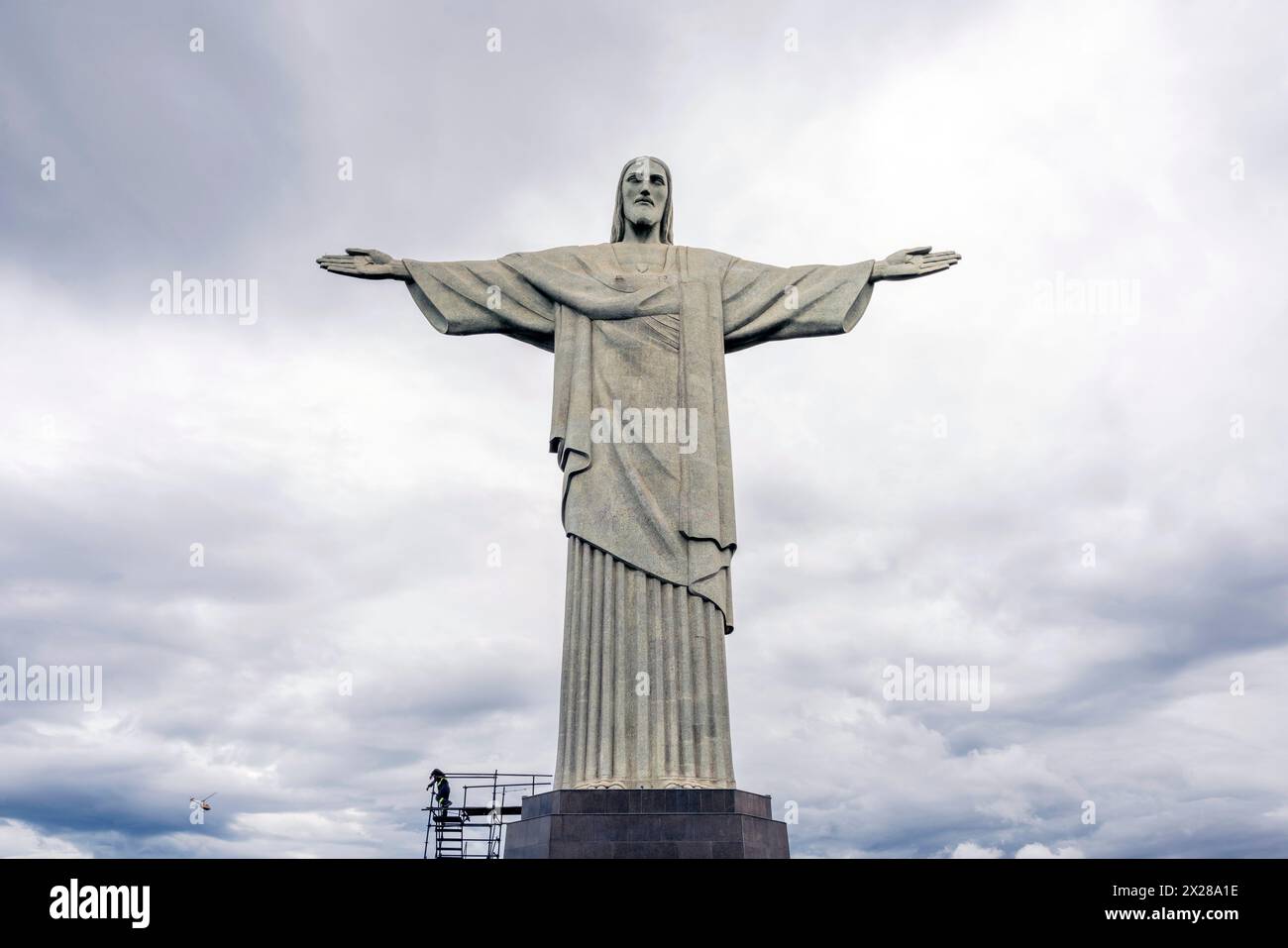 Christ The Redeemer Statue (Cristo Redentor), Rio de Janeiro, Brasil ...