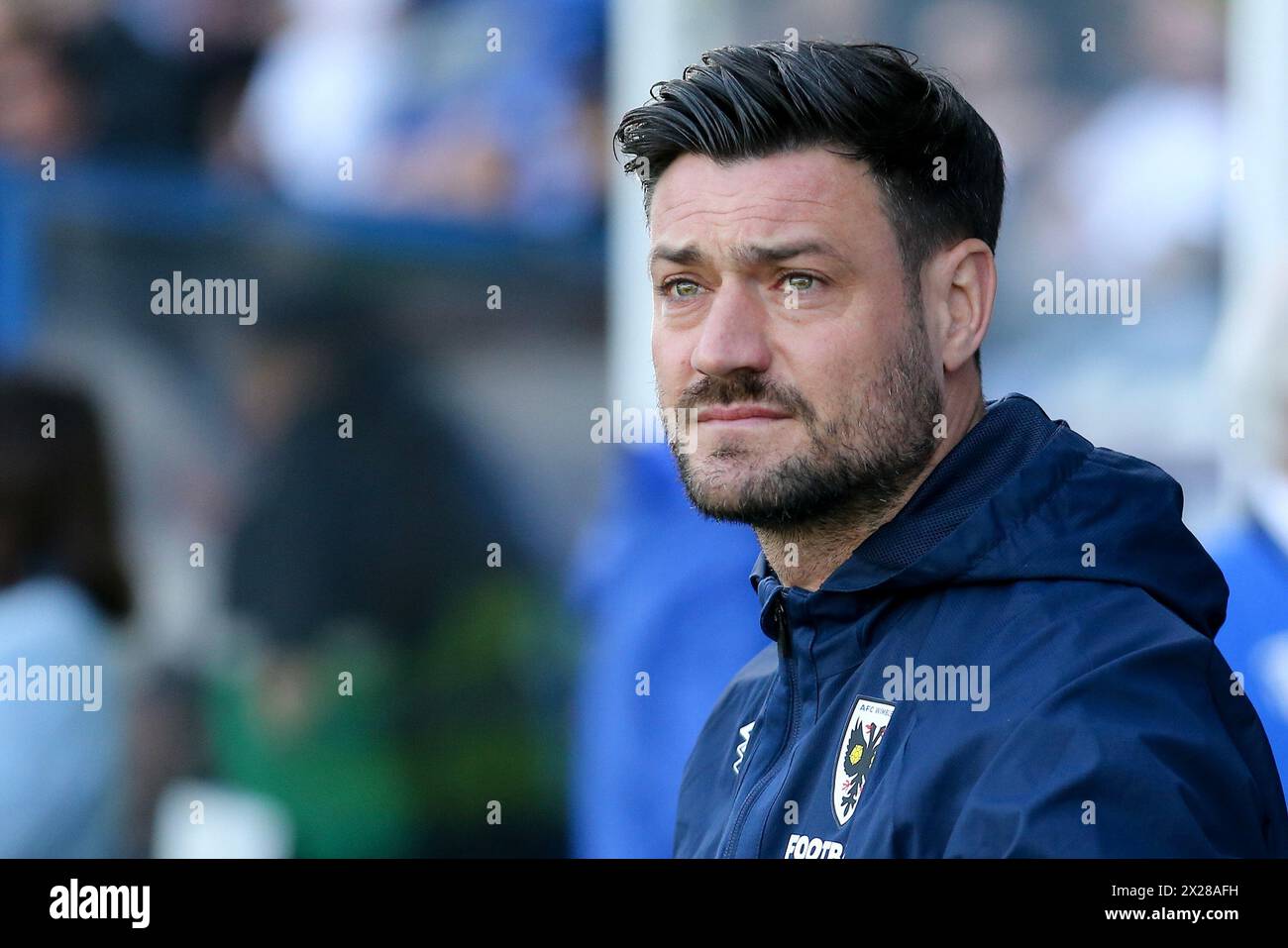 Johnnie jackson afc wimbledon hi-res stock photography and images - Alamy