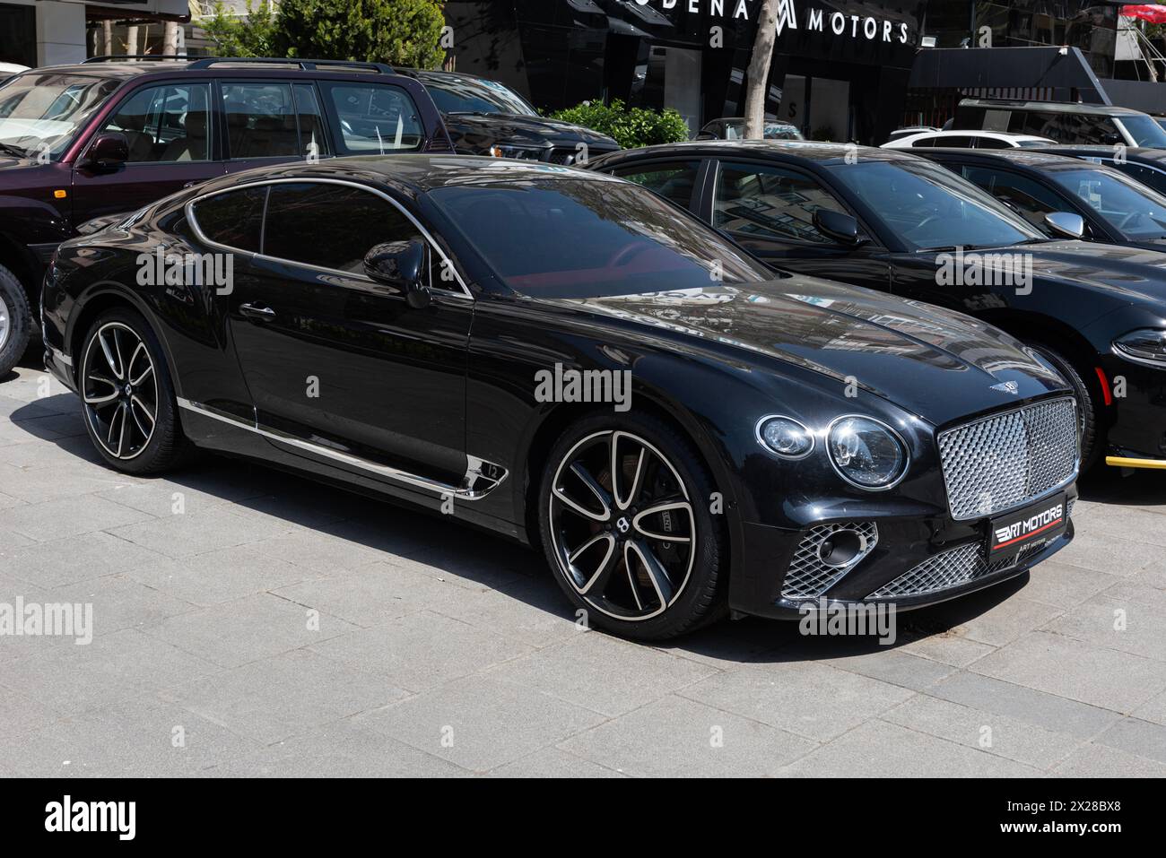 ISTANBUL, TURKEY - APRIL 4, 2024: Luxury British car Bentley ...