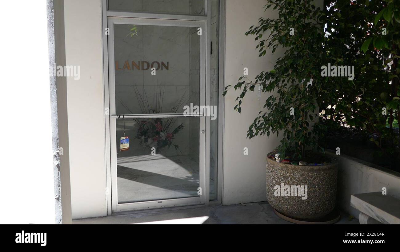 Culver City, California, USA 18th April 2024 Actor Michael Landon Grave ...