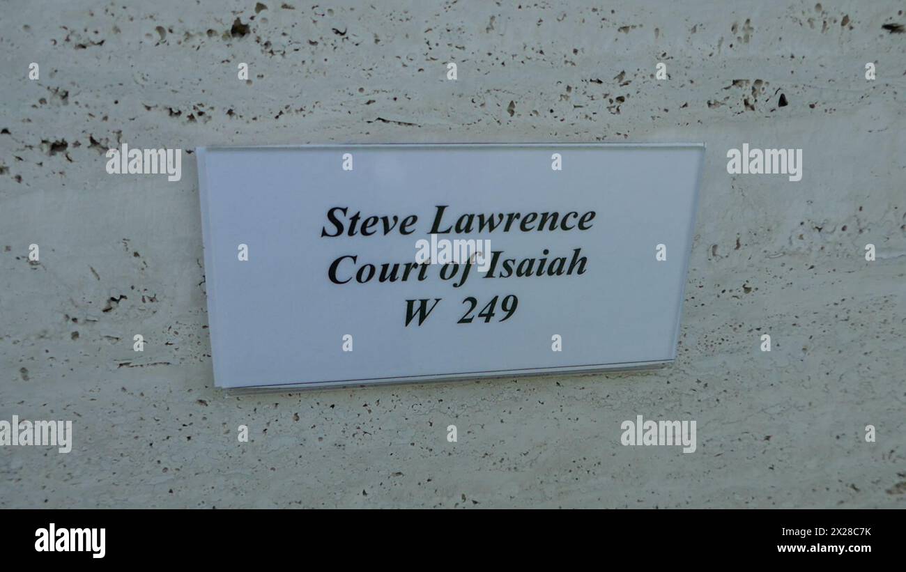 Culver City, California, USA 18th April 2024 Singer/entertainer Steve ...