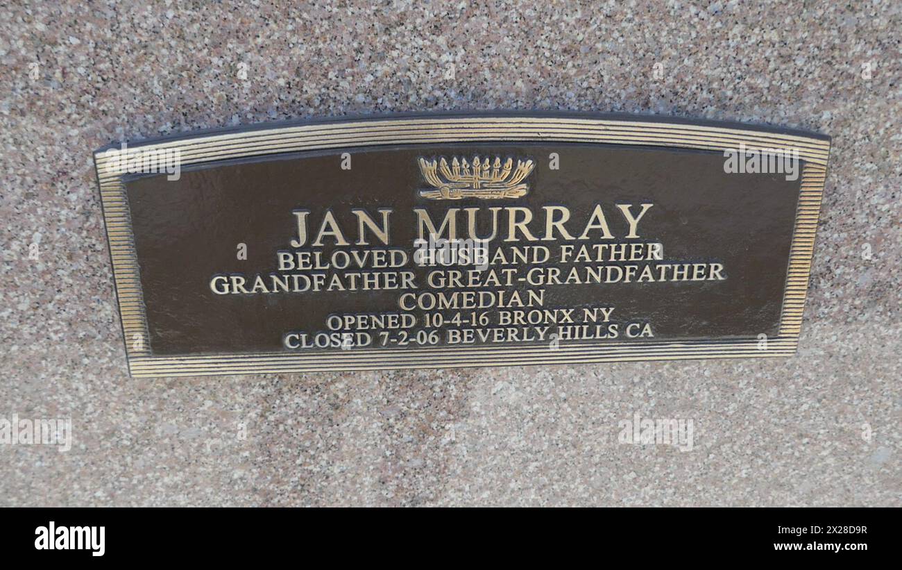 Culver City, California, USA 18th April 2024 Comedian Entertainer Jan ...