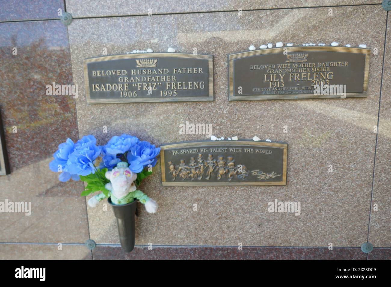 Culver City, California, USA 18th April 2024 Cartoon Animator Friz ...