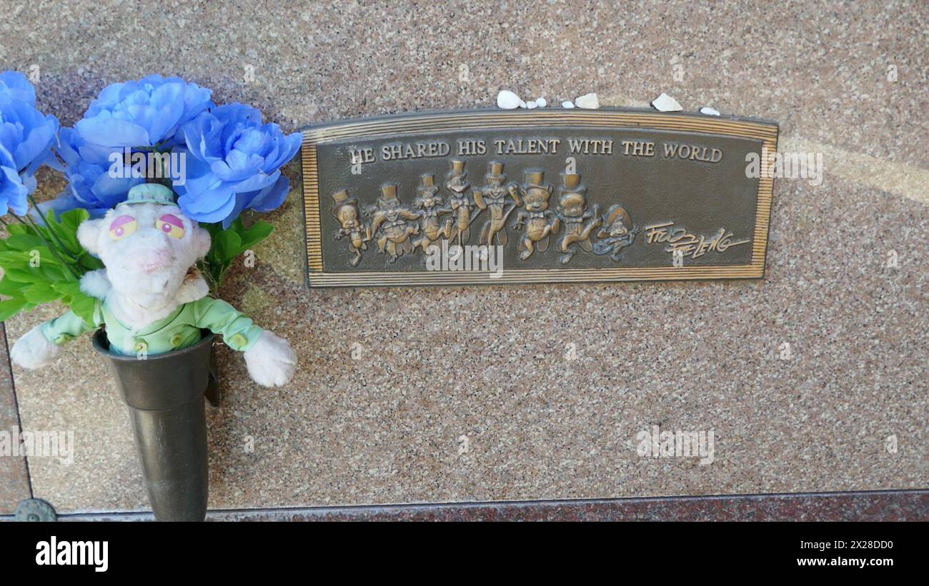 Culver City, California, USA 18th April 2024 Cartoon Animator Friz ...