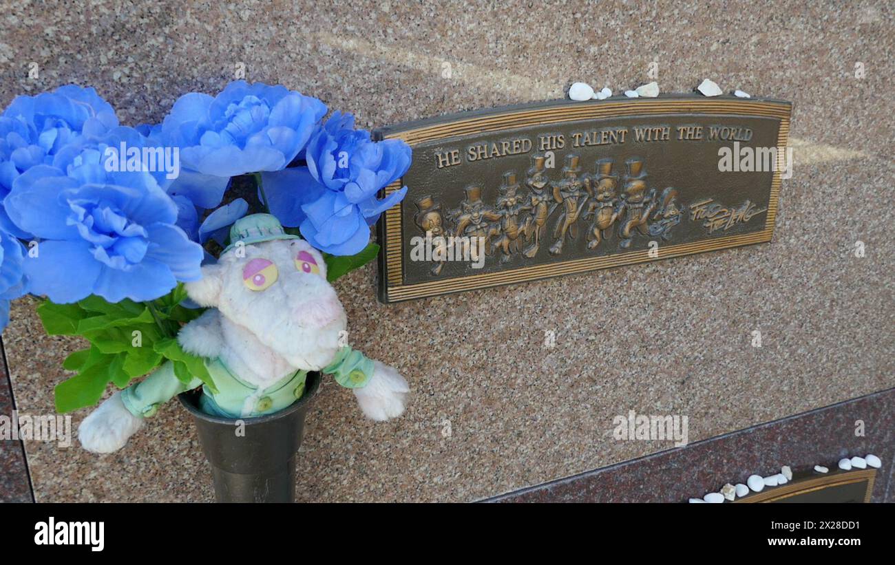 Culver City, California, USA 18th April 2024 Cartoon Animator Friz ...