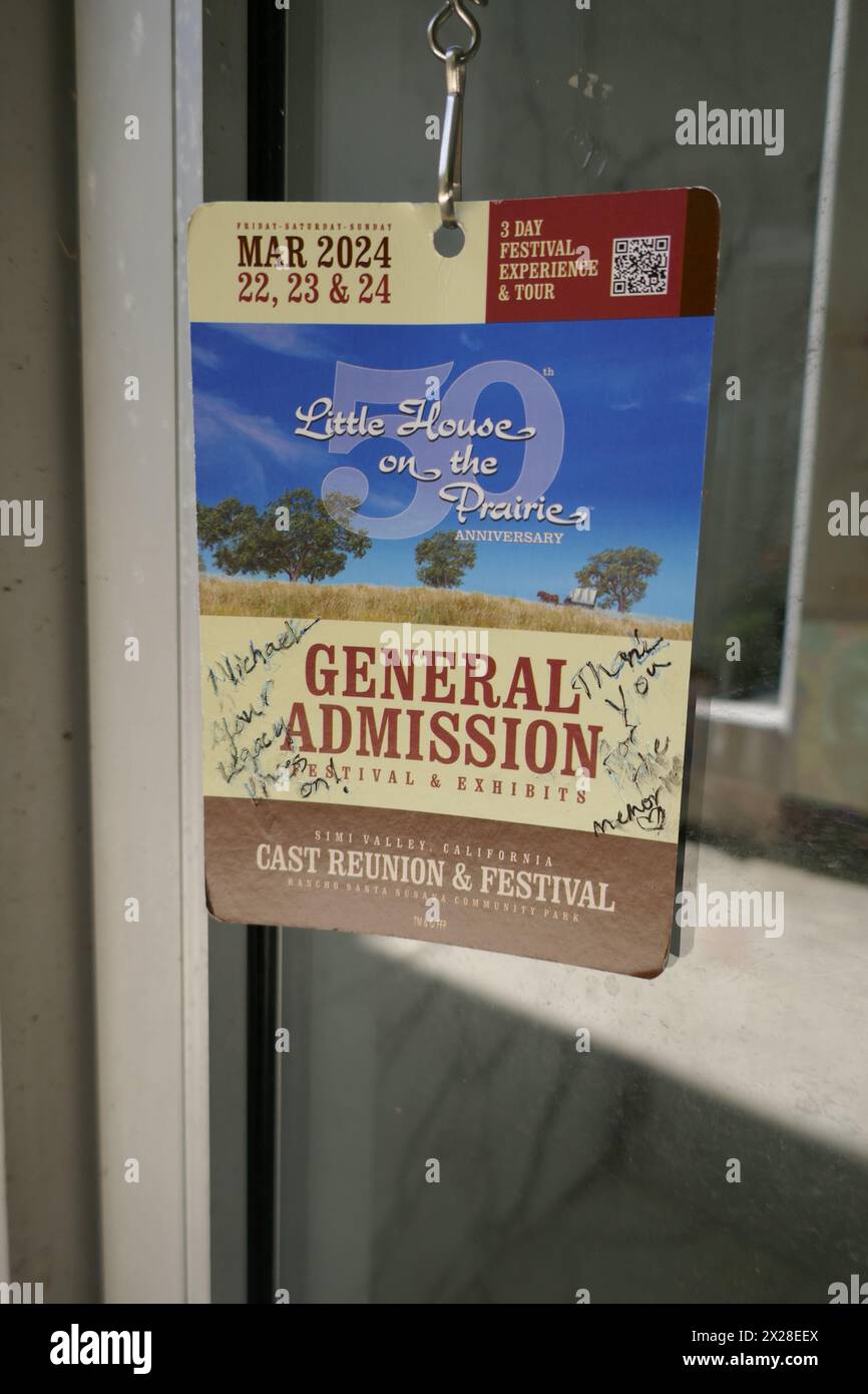 Culver City, California, USA 18th April 2024 Actor Michael Landon Grave ...