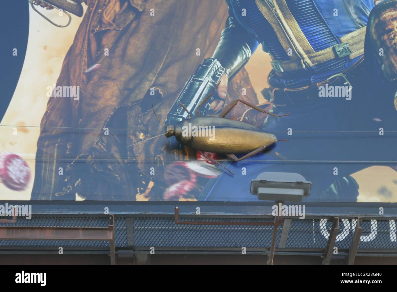 Los Angeles, California, USA 18th April 2024 Mechanical Moving Giant ...