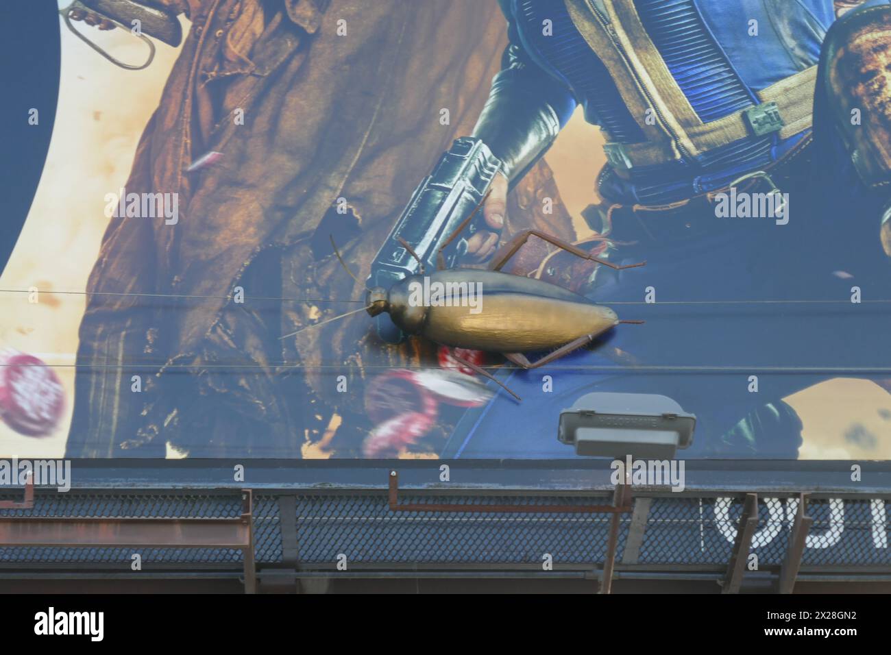 Los Angeles, California, USA 18th April 2024 Mechanical Moving Giant ...