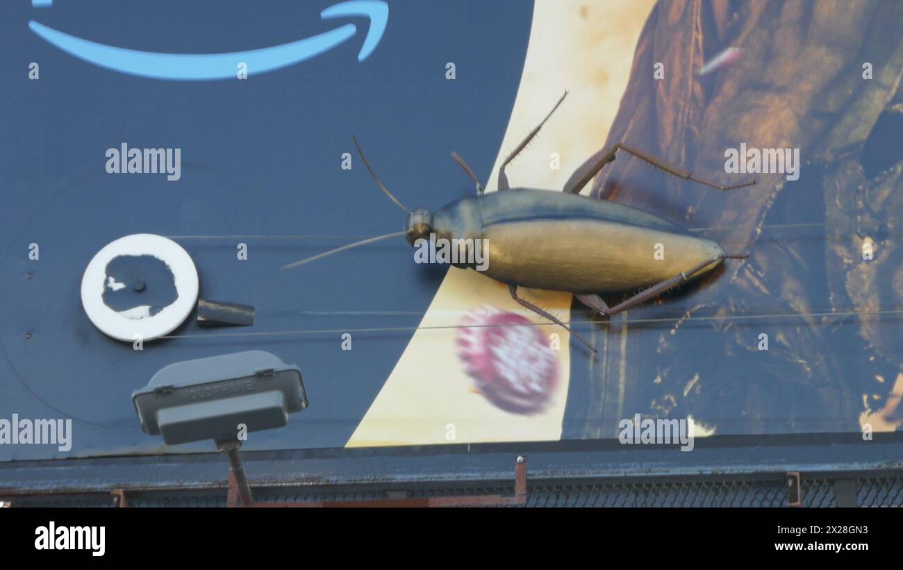 Los Angeles, California, USA 18th April 2024 Mechanical Moving Giant ...