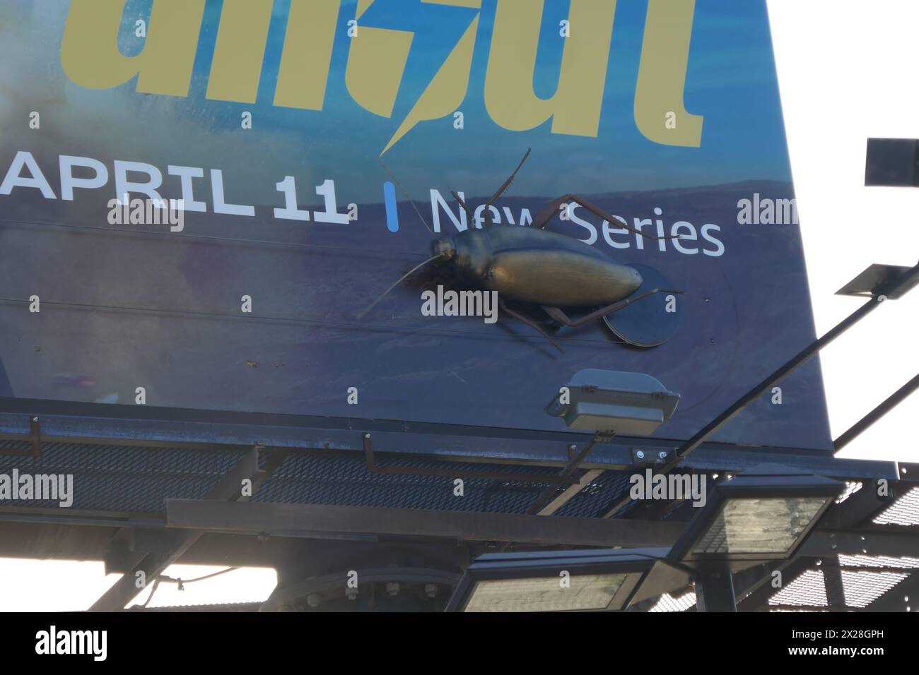 Los Angeles, California, USA 18th April 2024 Mechanical Moving Giant ...