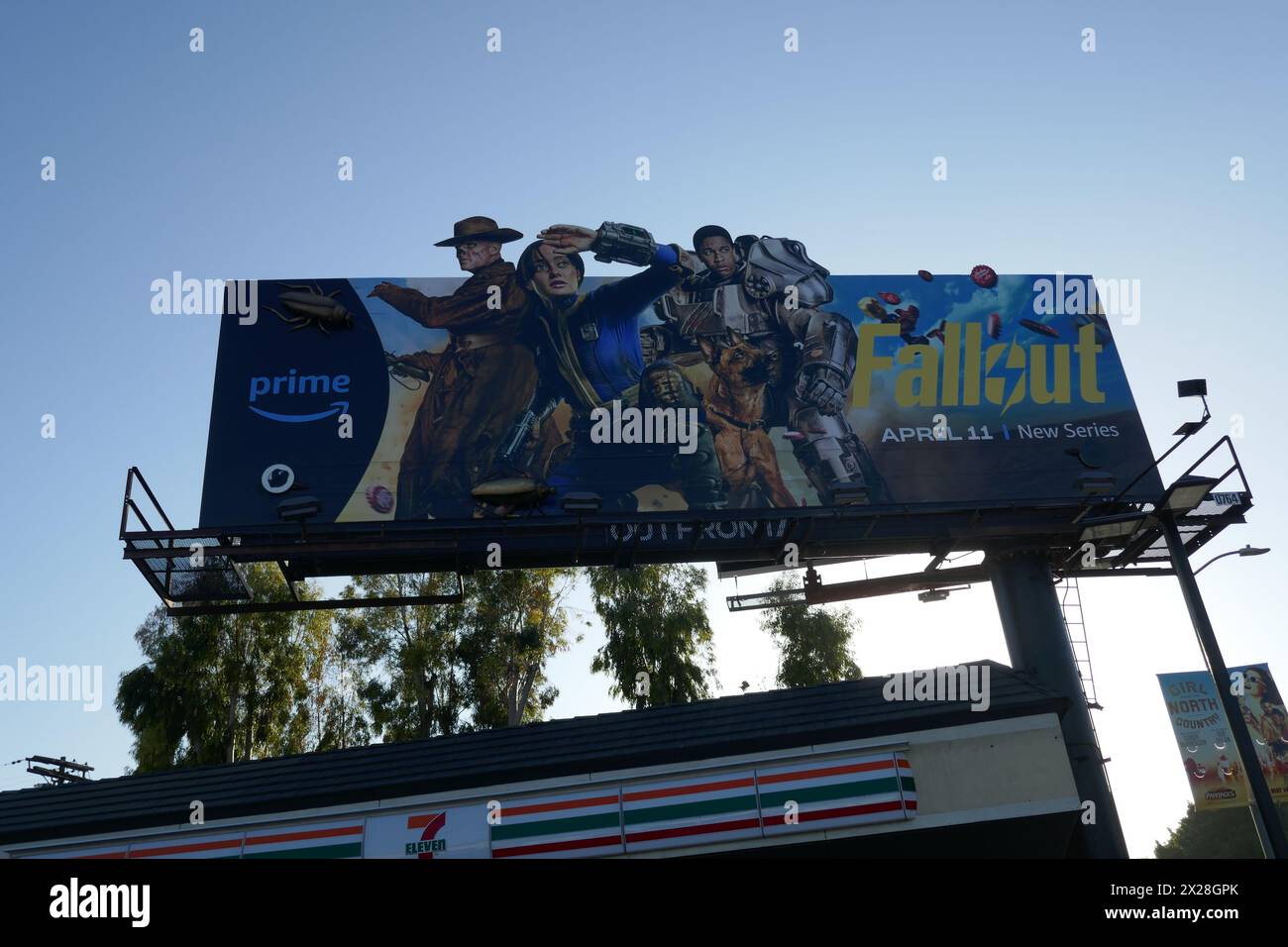Los Angeles, California, USA 18th April 2024 Mechanical Moving Giant ...