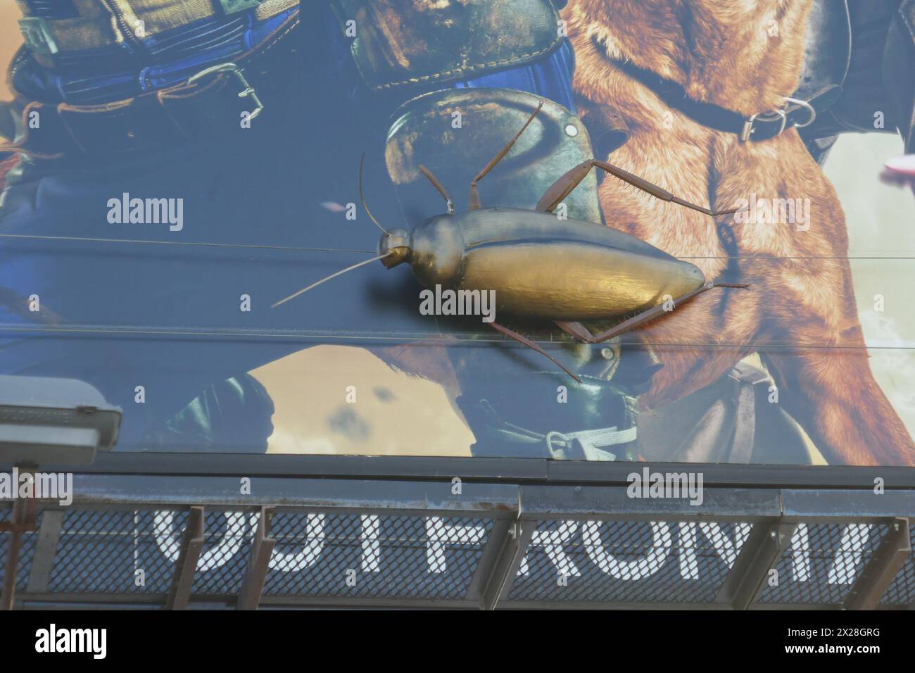 Los Angeles, California, USA 18th April 2024 Mechanical Moving Giant ...