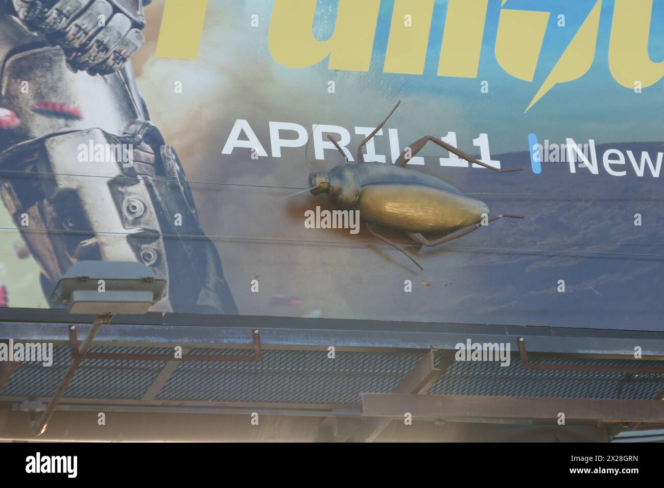 Los Angeles, California, USA 18th April 2024 Mechanical Moving Giant ...