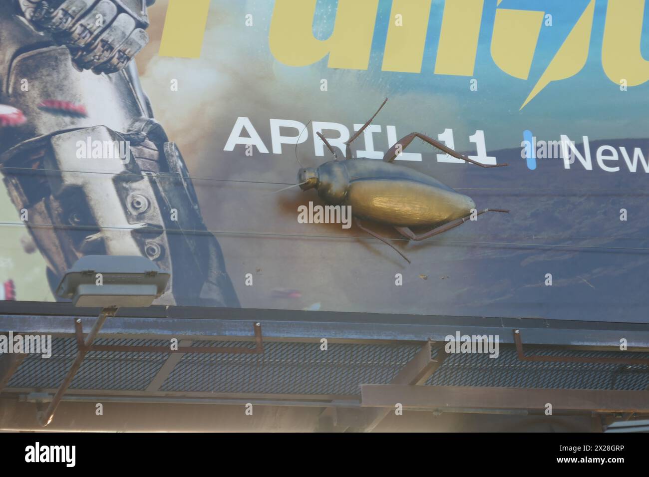 Los Angeles, California, USA 18th April 2024 Mechanical Moving Giant ...