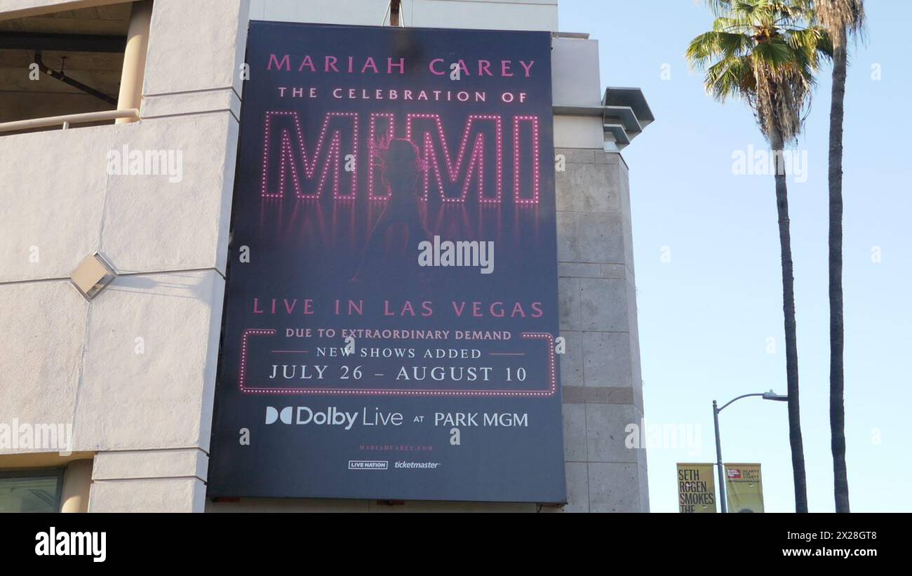 Los Angeles, California, USA 18th April 2024 Mariah Carey The ...