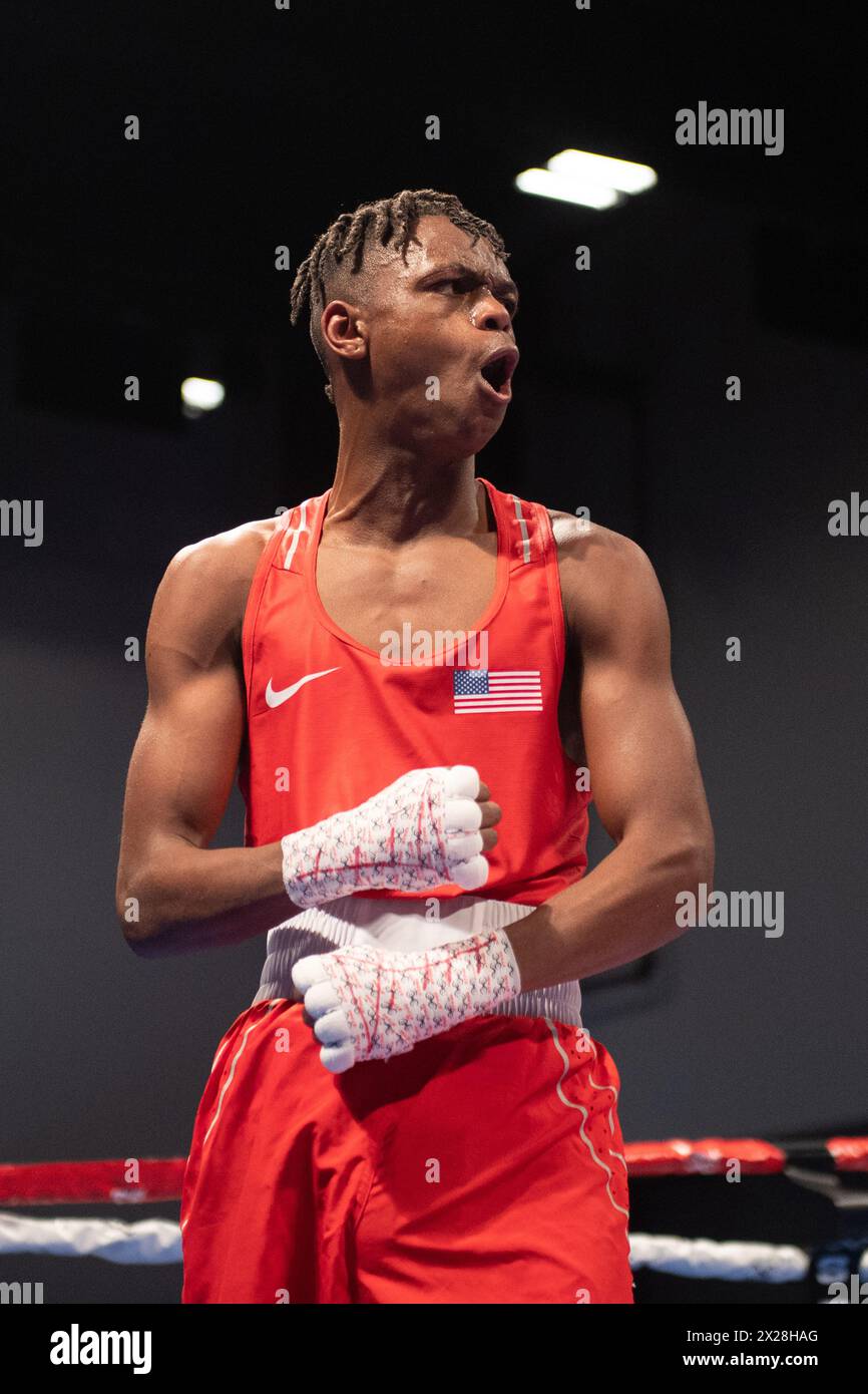 Pueblo, Colorado, USA. 20th Apr, 2024. Terry Washington of the United ...