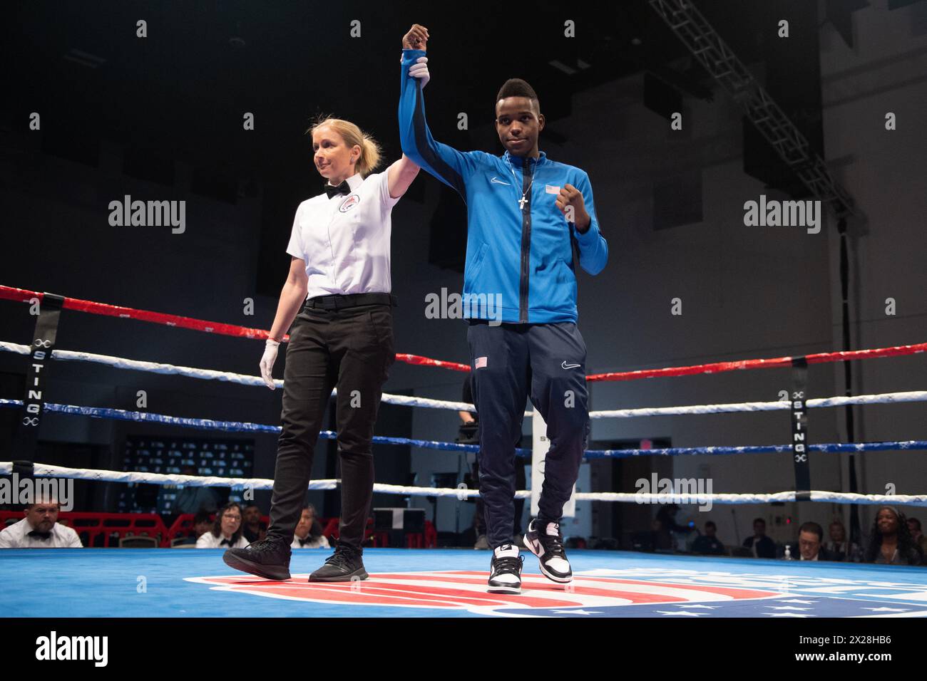 Pueblo, Colorado, USA. 20th Apr, 2024. Dedrick Crocklem of the United ...