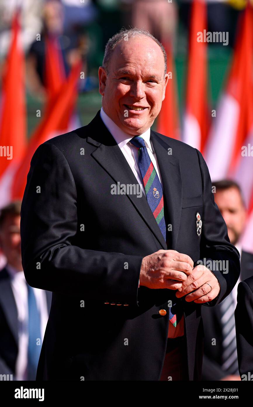 Paris, France. 14th Apr, 2024. Albert II Grimaldi Prince of Monaco ...